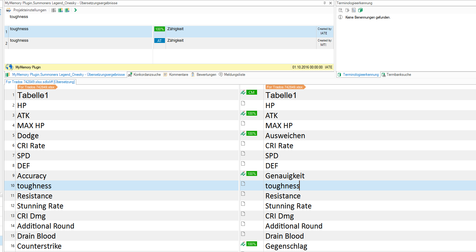 Failed to pre-translate using MyMemory - 2. RWS AppStore Applications ...