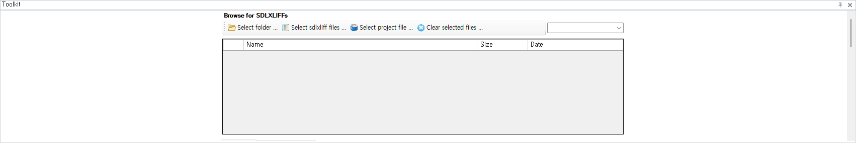 No scrollbar in SDLXLIFF Toolkit for Trados 2024(7.0.0.1) - 2. RWS AppStore Applications - RWS ...