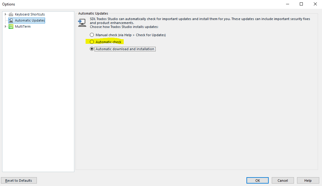 SDL MultiTerm 2017 SR1 - Cumulative Update 6 is out! - 4. MultiTerm ...