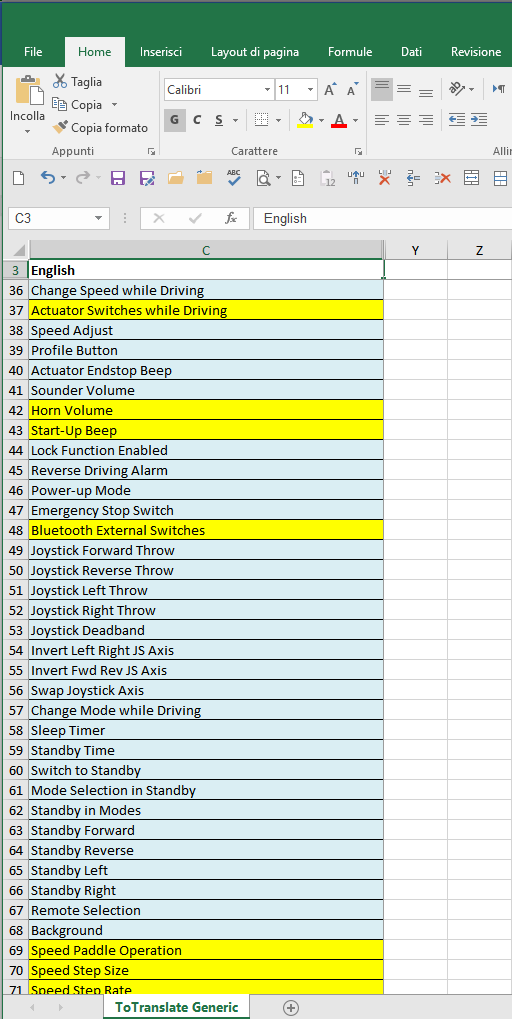 How To Translate Only Cells Highlighted Yellow In Excel File 2 