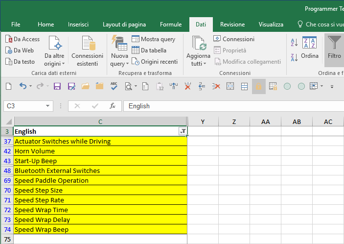 How To Translate Only Cells Highlighted Yellow In Excel File 2 