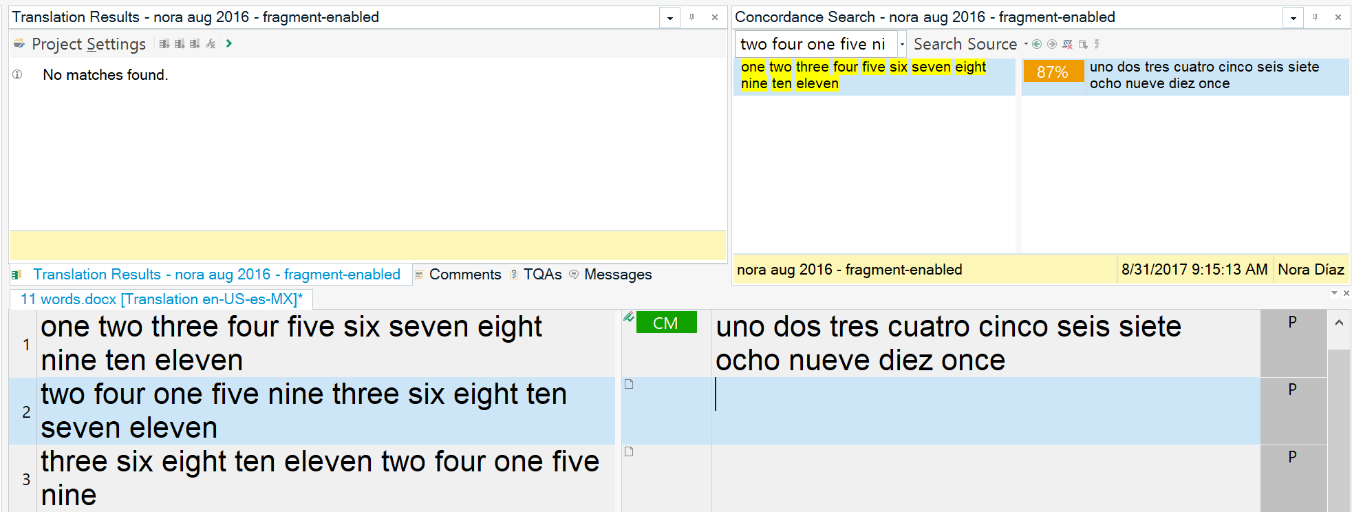 Why is Studio 2017 not giving me a fuzzy match result for a almost ...
