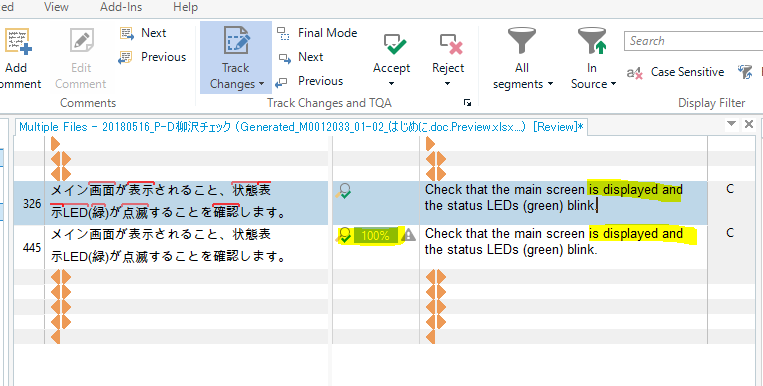 Track changes suddenly not working with auto-propagation - 1. Trados Studio - Trados Studio ...
