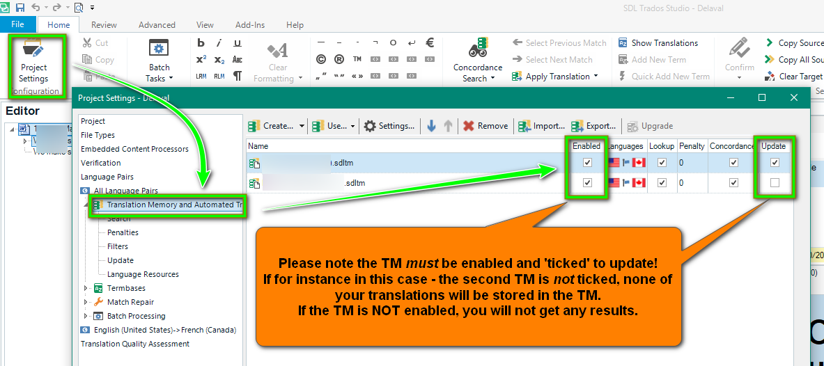 Create a new TM - 1. Trados Studio - Trados Studio - RWS Community