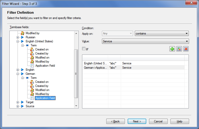 Multiterm Filters - 3. MultiTerm - Trados Studio - RWS Community
