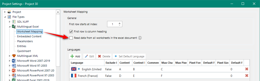 Questions about the new Multilingual Excel file type - 2. RWS AppStore ...
