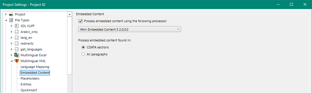 How to change XLIFF file type so it doesn't show CDATA tags in Editor - 1. Trados Studio ...