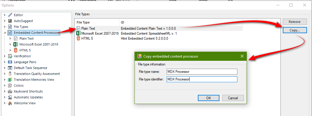 How to export a text from a tag of MDX file? - 1. Trados Studio ...