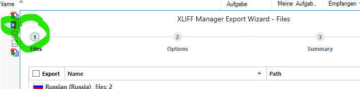 Cloud Projekt Trados Pro 2022/Konvertierung Datei docx in xliff nicht möglich - 2. RWS AppStore ...