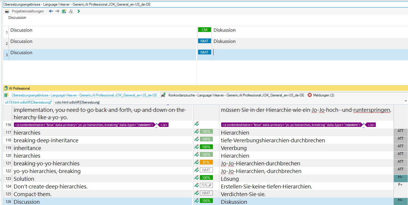 AI Professional shows no translation at all - 2. RWS AppStore ...