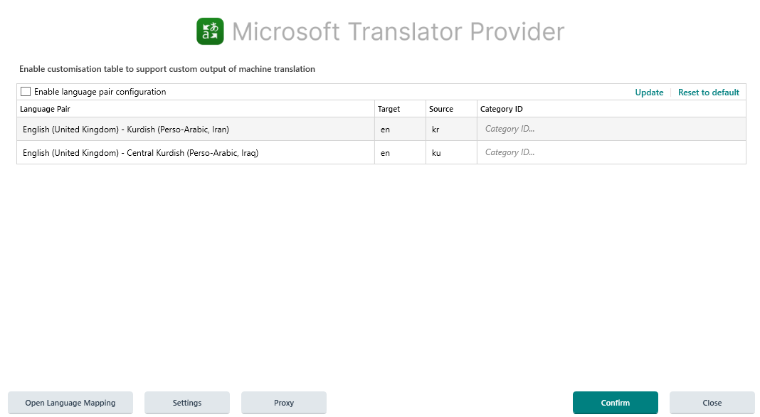 source and target languages get flipped when Microsoft Translator is ...