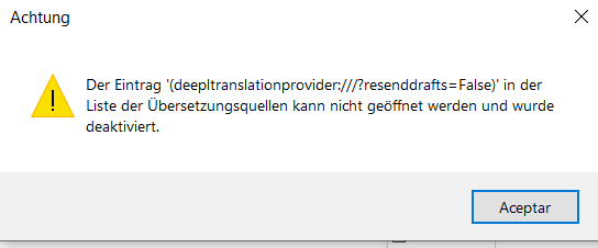 Deepl Plug-in for SDL Trados 2019 doesn't work, reinstallation - 2. RWS ...