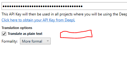 DeepL plugin for Studio 2021: Entity conversion in MT output - 2. RWS ...
