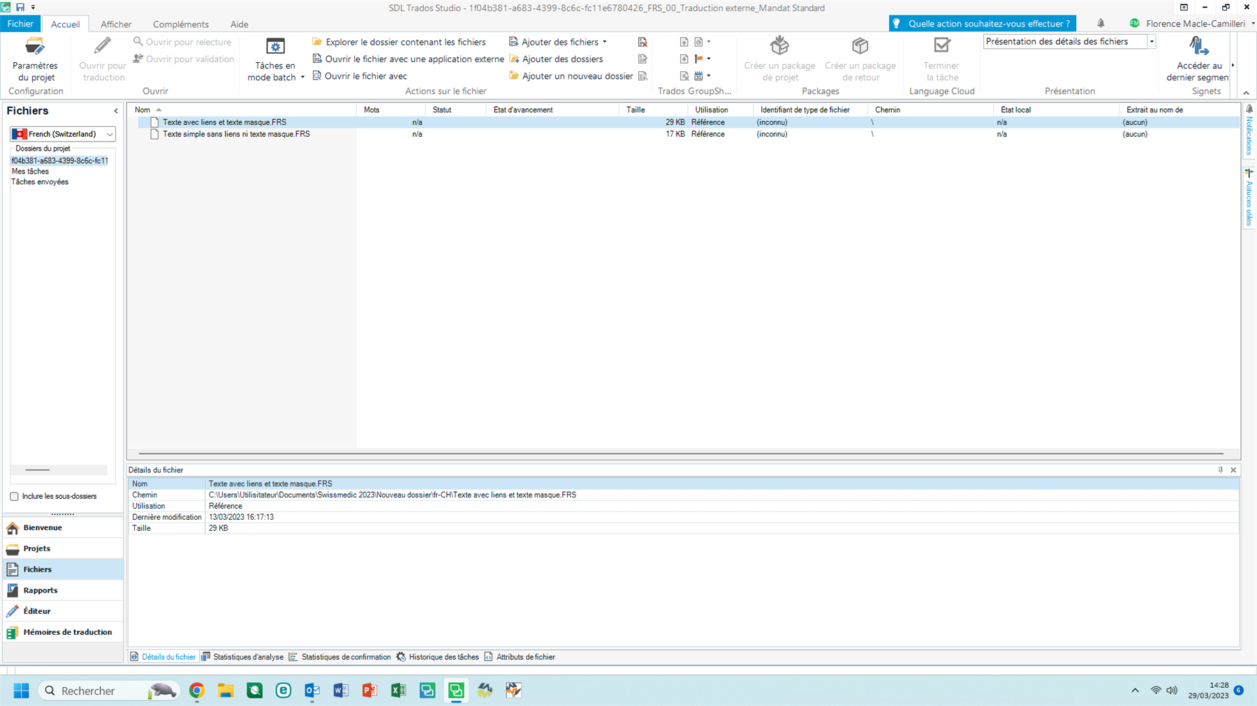 TransitPackage Handler plug-in for Trados 2019: impossible to open for ...