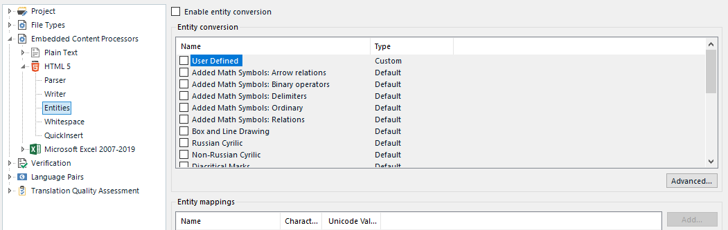 Multilingual Excel Plugin: embedded content duplicated in target file and non-ansi characters ...