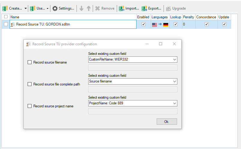 Cannot get "Record Source TU" to work - any update? - 2. RWS AppStore ...
