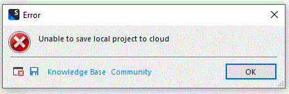 Saving my project to Cloud "Translation Engine Is Required - 2. Trados cloud offerings - Trados ...