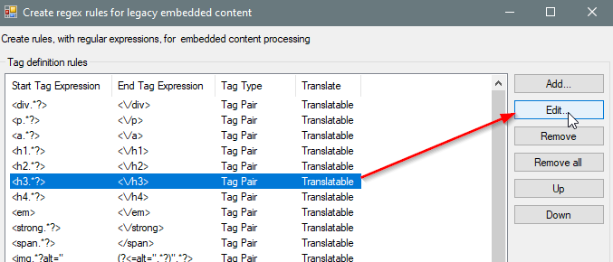 Bug in XML 2 file type: Embedded content rules (Studio 2021) - 1. Trados Studio - Trados Studio ...