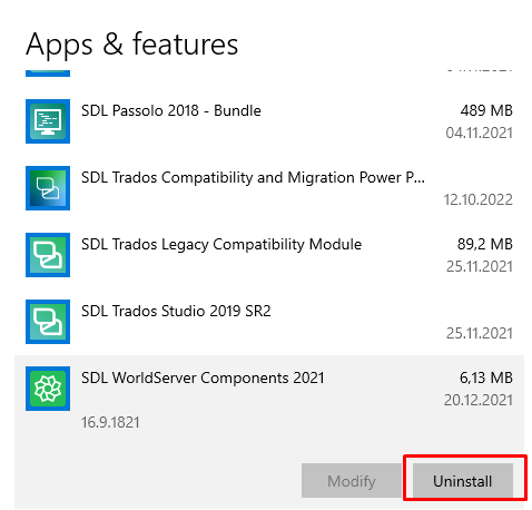 Cannot create return package in Trados 2021 - 1. Trados Studio - Trados Studio - RWS Community