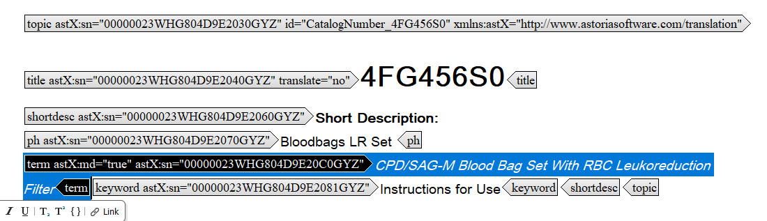 Help needed with dita filter - 1. Trados Studio - Trados Studio - RWS ...