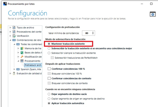 Filter/isolate translated segments based on Translation Unit ...