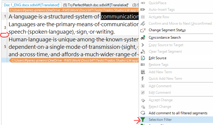 Filter trems for consistency - 1. Trados Studio - Trados Studio - RWS Community