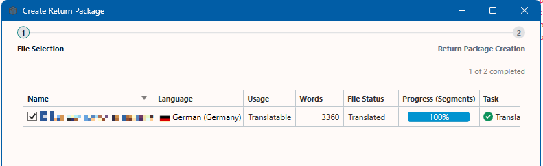 Trados 2022 - How can I configure/change the default return package location? - 1. Trados Studio ...