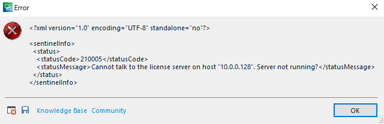 Error message when opening Trados Studio - 2. Licensing and Installation - Trados Portfolio ...