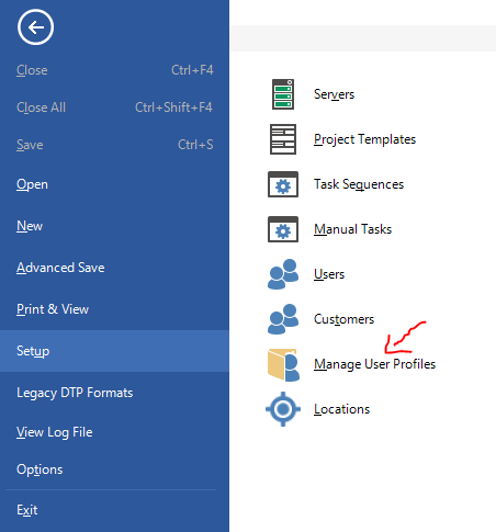 Saving settings on Options Menu in Studio - 2. Licensing and ...