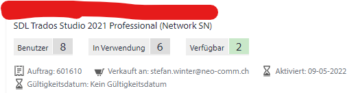 How to run network licenses for Trados Studio 2021 and 2022 in paralel ...