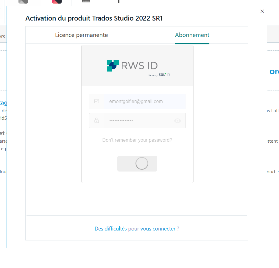 Login Issue with Trados credentials - 2. Licensing and Installation ...
