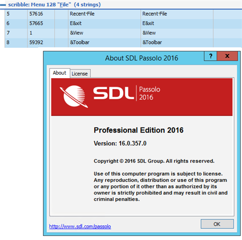 Unchanged translation filter is not working - 1. General - Passolo - RWS Community