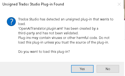 OpenAI Translator - 2. RWS AppStore Applications - RWS AppStore - RWS ...