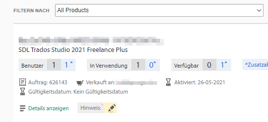 Unable to activate license - order status is "ongoing" - 2. Licensing ...