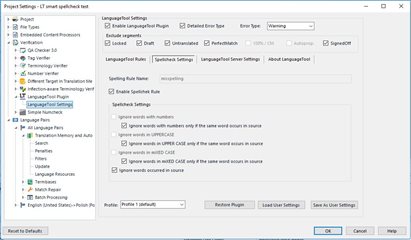 LanguageTool Plugin as smart spell checker - 2. RWS AppStore ...